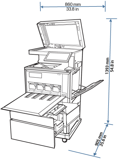 HP Color LaserJet Enterprise MFP 6800, 6801 - Setting up the printer ...
