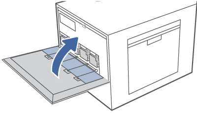 HP Color LaserJet Enterprise MFP X58045 - Replace the toner collection ...