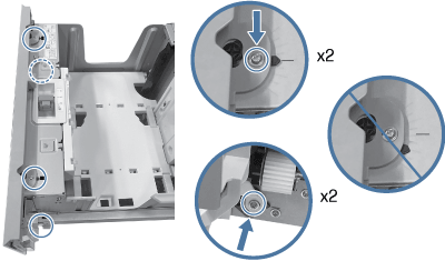 HP Color LaserJet Enterprise 5700, 6700, 6701, X557, X55745, X654 ...