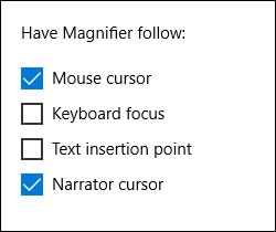 HP PCs - Accessibility options (Windows 10) | HP® Support
