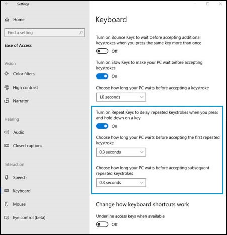 HP PCs - Accessibility options (Windows 10) | HP® Customer Support