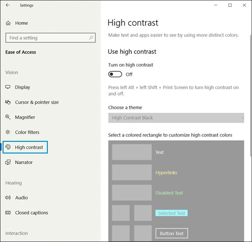 HP PCs - Accessibility options (Windows 10) | HP® Support