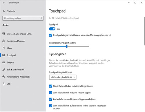 HP Notebooks – Verwenden des Touchpads (Windows 11, Windows 10) | HP® Support