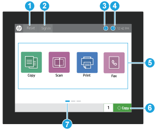 HP LaserJet Managed MFP E826, E82650, E82660, E82670 - Printer views ...