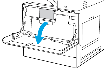 HP LaserJet Managed MFP E826, E82650, E82660, E82670 - Replace the ...