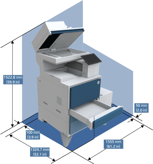 HP LaserJet Managed MFP E826, E82650, E82660, E82670 - Printer ...