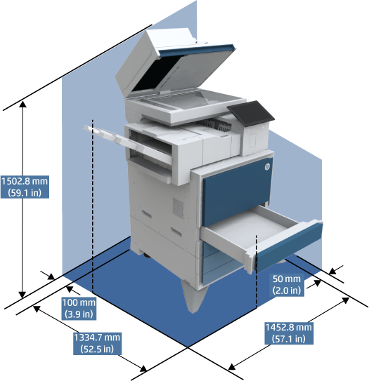 HP LaserJet Managed MFP E826, E82650, E82660, E82670 - Printer ...