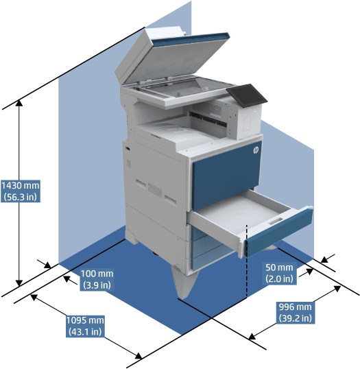 HP Color LaserJet Managed MFP E785, E78523, E78528 - Printer ...