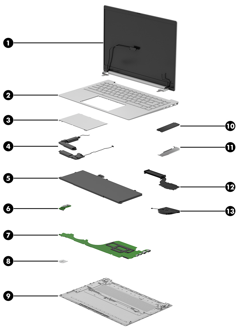 Illustrated parts catalog | HP® Support