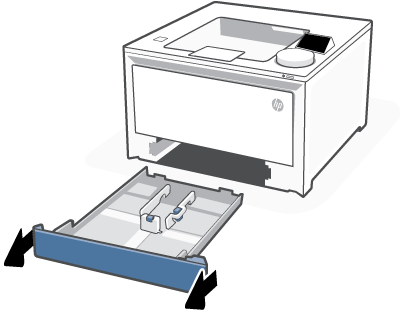 HP Color LaserJet Pro 4201-4203 - Setting up the printer | HP® Customer ...