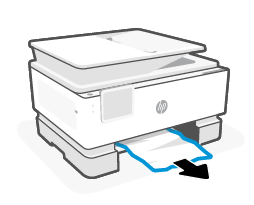 HP OfficeJet Pro 9120 Printers - 'Paper Jam' error | HP® Customer Support