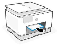 HP OfficeJet Pro 9130 Drucker – Fehlermeldung „Papierstau“ | HP® Support