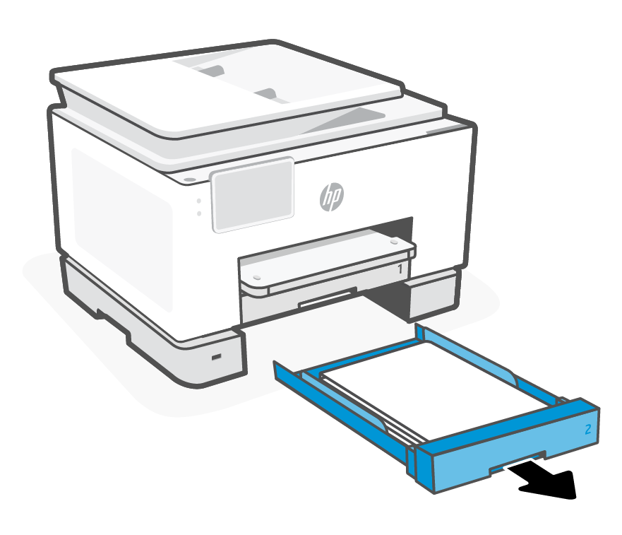 HP OfficeJet Pro 9130 Printers - 'Paper Jam' error | HP® Customer Support