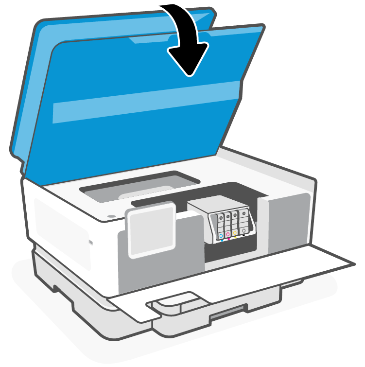 HP OfficeJet Pro 9120 Printers - Replace an ink cartridge | HP ...