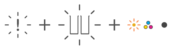 HP DeskJet 2800, 4200, 4900 Printers - Blinking lights and error codes ...