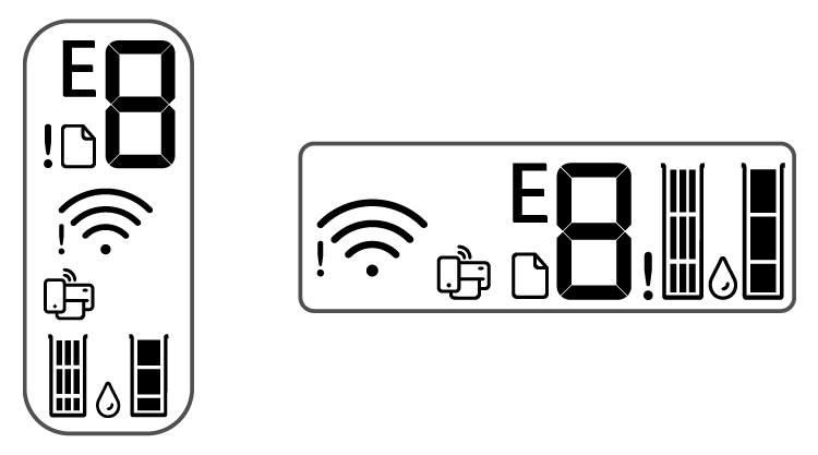 Stampanti HP DeskJet 2800, 4200, 4900 - Spie lampeggianti e codici di errore | Assistenza HP®