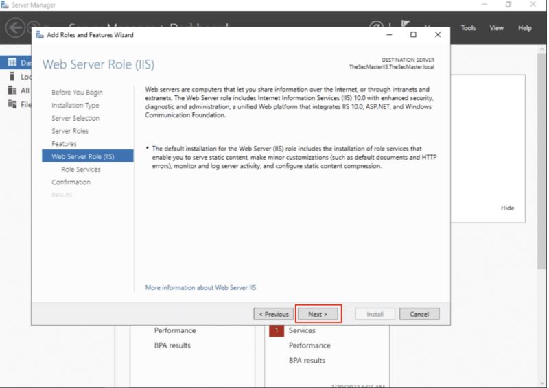 How to Configure an IIS server | HP® Customer Support