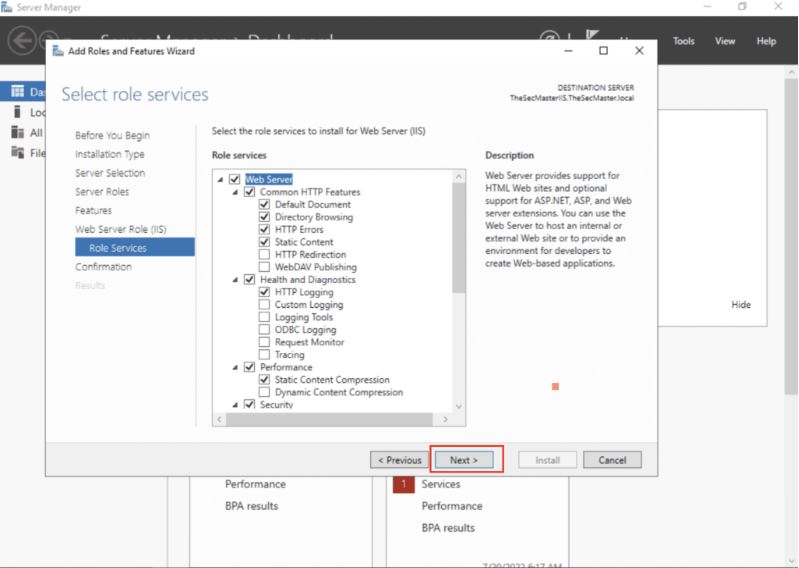 How to Configure an IIS server | HP® Customer Support