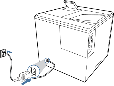 HP Color LaserJet Enterprise 6700, 6701 - Setting up the printer ...