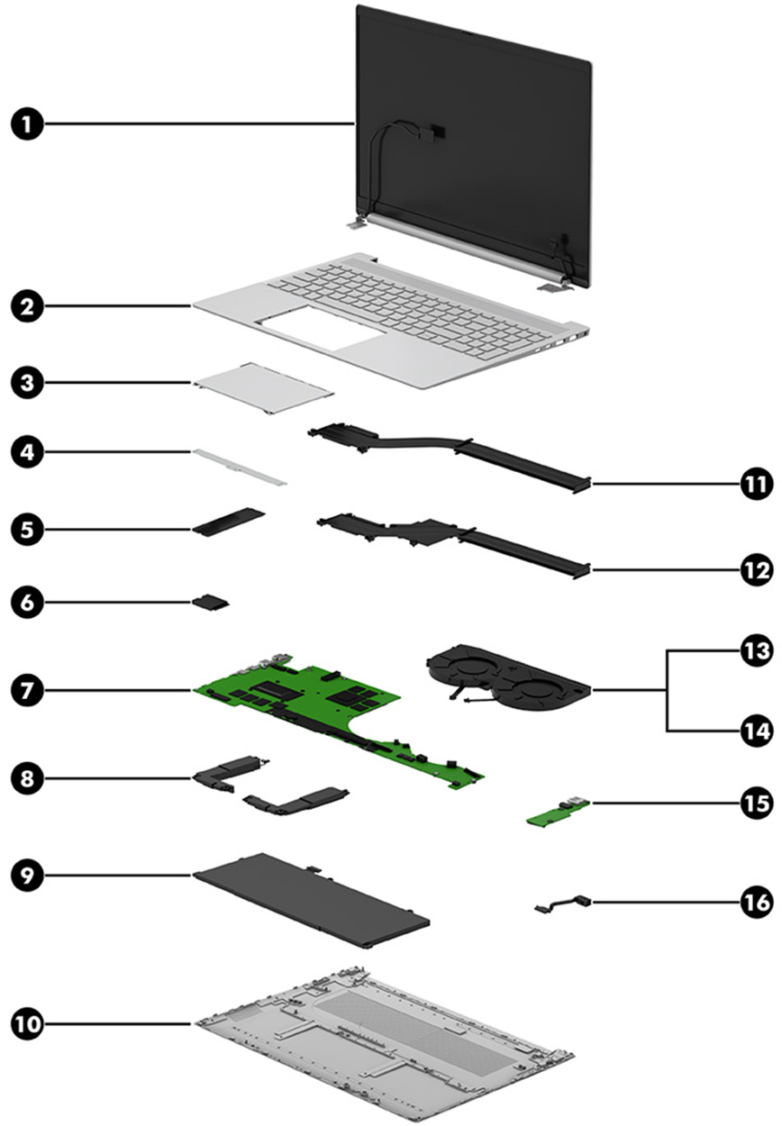 Illustrated parts catalog | HP® Support