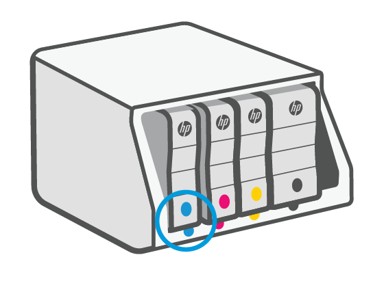 HP OfficeJet Pro 9730-printere - Udskift en blækpatron | HP® Customer ...