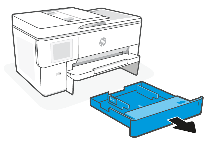 HP OfficeJet Pro 9720 Printers - 'Paper Jam' error | HP® Support