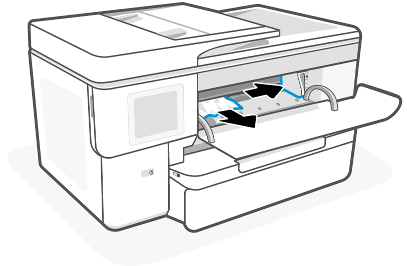 HP OfficeJet Pro 9720 Printers - 'Paper Jam' error | HP® Support