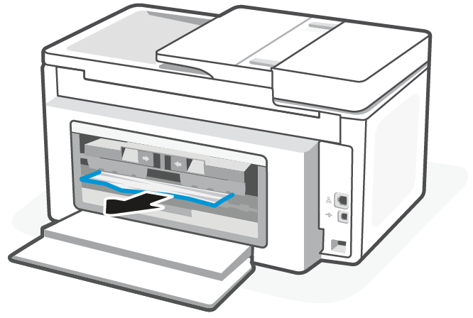 HP OfficeJet Pro 9720 Printers - 'Paper Jam' error | HP® Support
