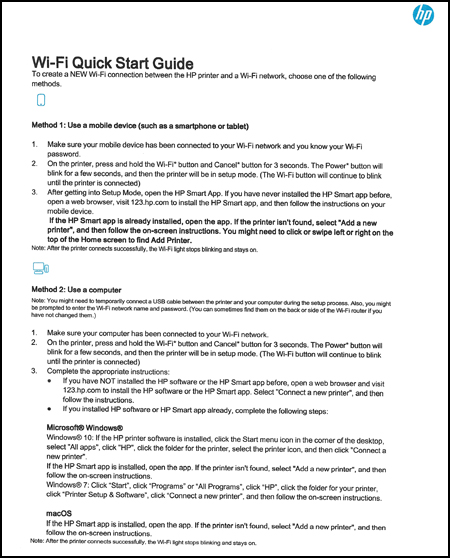 HP DeskJet 2800, 4200, 4900 Printers - Printing self-test pages | HP ...