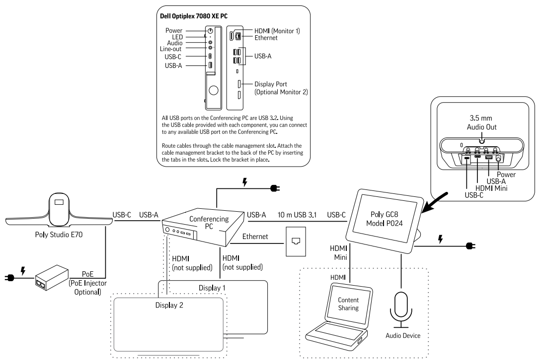 How to connect a GC8 to the Windows computer. | HP® Support