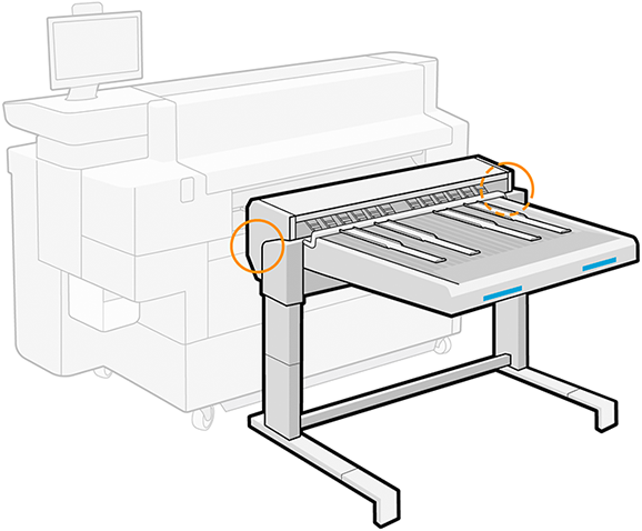 Paper jam in the stacker accessory | HP® Support