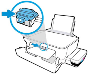 HP Ink Tank 310, 410 printers - 'E4' error (Paper Jam) | HP® Support