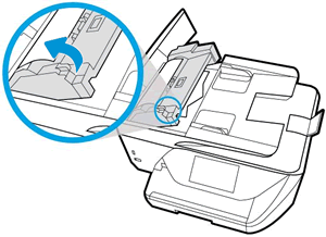 HP OfficeJet 8700 printers - Paper Jam error | HP® Support