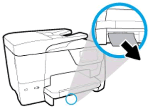 HP OfficeJet 8700 printers - Paper Jam error | HP® Support