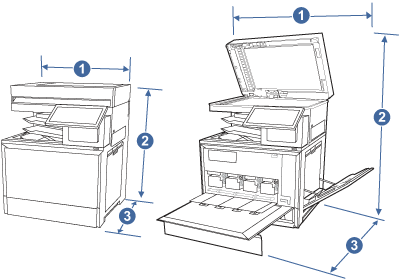 HP Color LaserJet Enterprise MFP X58045 - Printer specifications | HP ...
