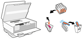 HP OfficeJet Pro 8120, 8130 Printers - First time printer setup | HP® Support