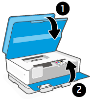 HP OfficeJet Pro 8120, 8130 Printers - First time printer setup | HP ...