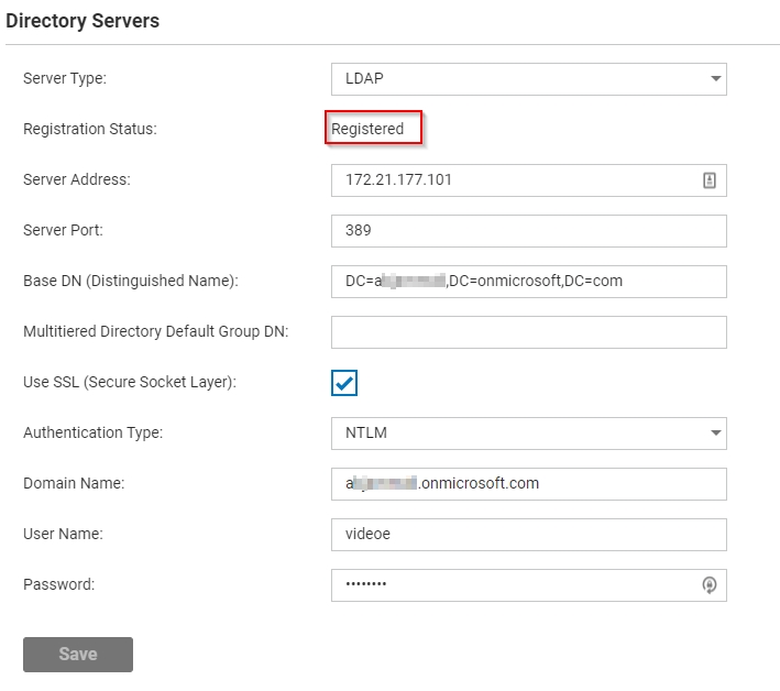 Configure Directory Server in provider mode. | HP® Support