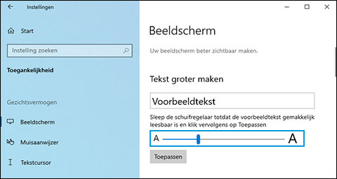 HP pc's - Beeldscherminstellingen, achtergrondafbeelding, pictogrammen ...