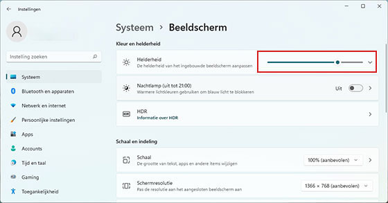 HP pc's - Beeldscherminstellingen, achtergrondafbeelding, pictogrammen ...
