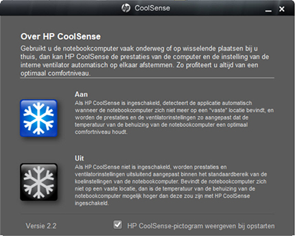 HP notebooks – HP CoolSense technologie | HP® ondersteuning