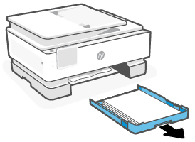 HP OfficeJet Pro 8120, 8130 Printers - 'Paper Jam' error | HP® Customer ...