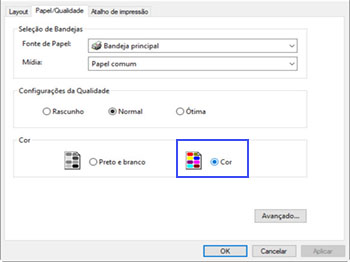 Não é possível imprimir em cores em algumas impressoras HP DeskJet ...