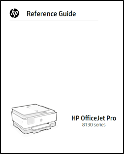 HP OfficeJet Pro 8120, 8130 Printers - Replacement printer instructions (Europe, Middle East ...