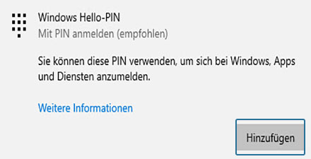 HP PCs – Anmeldeoptionen von Windows Hello (Windows) einrichten | HP ...