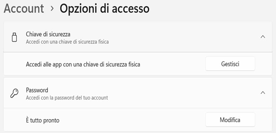 PC HP - Configurazione delle opzioni di accesso per Windows Hello ...