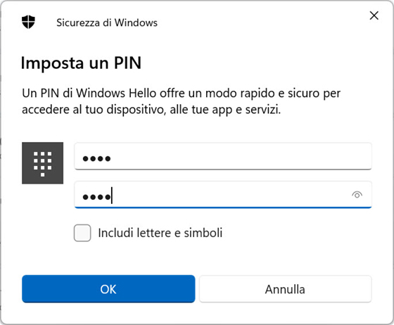 PC HP - Configurazione delle opzioni di accesso per Windows Hello (Windows) | Assistenza HP®