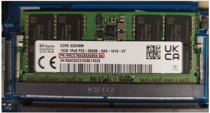 HP Gaming Notebook PCs - DDR5 5600MHz Memory Modules May Report Lower ...