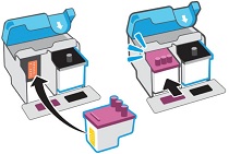 Impresoras HP Smart Tank 500 - La tinta de color o negra no imprime y otros problemas de calidad ...