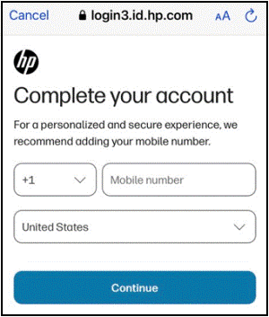 Impresoras HP - Crear y gestionar una cuenta HP | Soporte al cliente de HP®